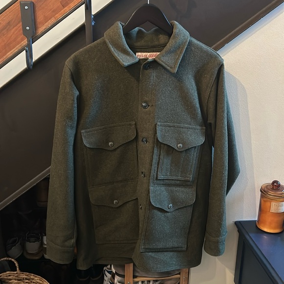 Filson | Jackets & Coats | Filson Mackinaw Cruiser Wool Green Small 38 ...